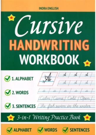 Cursive Handwriting Workbook | Book.mn